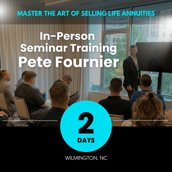 In-Person Seminar Training with Pete Fournier - Fournier Enterprises, LLC